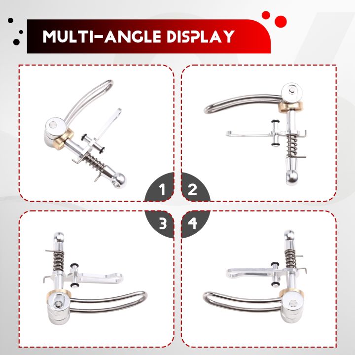 Folding Bicycle Seatpost Clamp for Bike Seat Post Clip Ultra Light ...