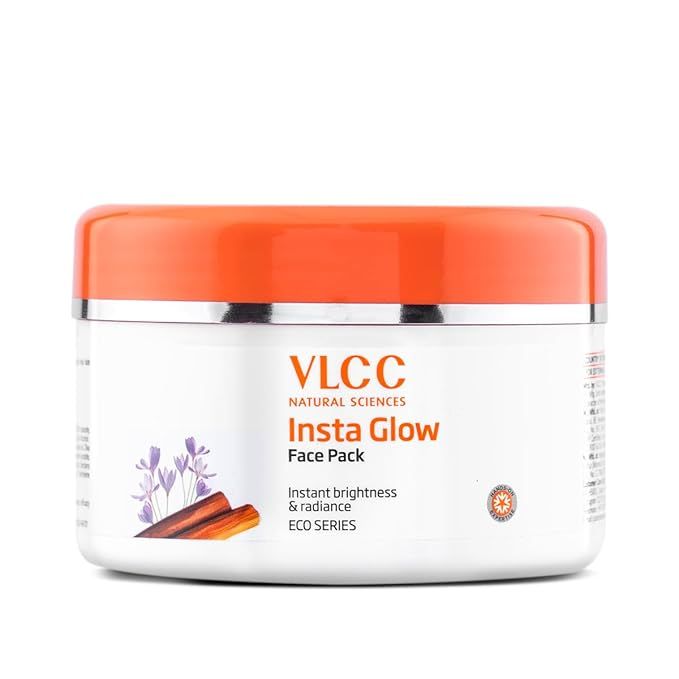 VLCC Insta Glow Face Pack - 200g | Skin Repairing Face Cream | Helps ...