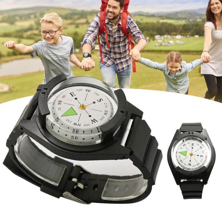 Outdoor Compass Hiking Camping Diving Precision Professional Wrist ...