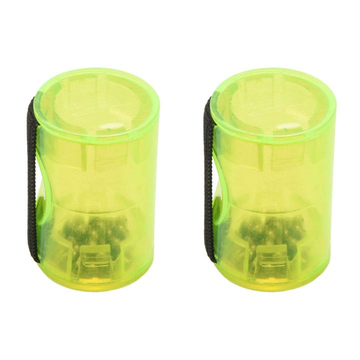 2X Guitar Ukulele Sand Shaker Rhythm Ring Maraca Cabasa Wear on Finger ...