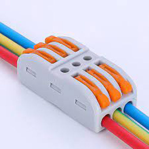 3 In 3 Universal Cable Wire Connector Push Type Quick Wire Connector ...