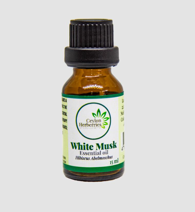 Ceylon Herberries White Musk Essential Oil - 15 ml And 30 ml Bottles ...