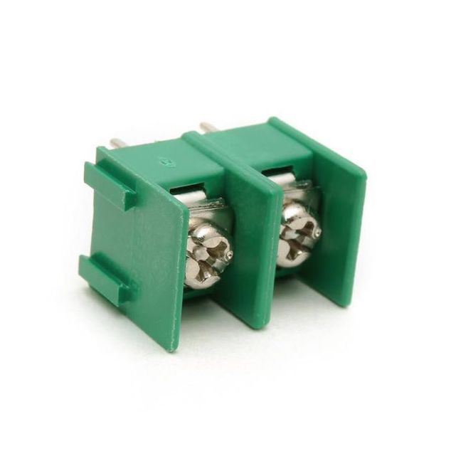 25 Pieces 2Pin 8.5mm GREEN Color 2 Pin Plug-In PCB Mount Straight ...