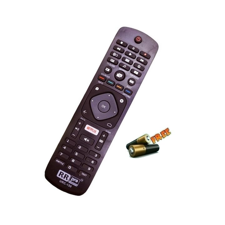 Philips LED/LCD Smart TV Remote Controller URC-150 & Free Batteries ...