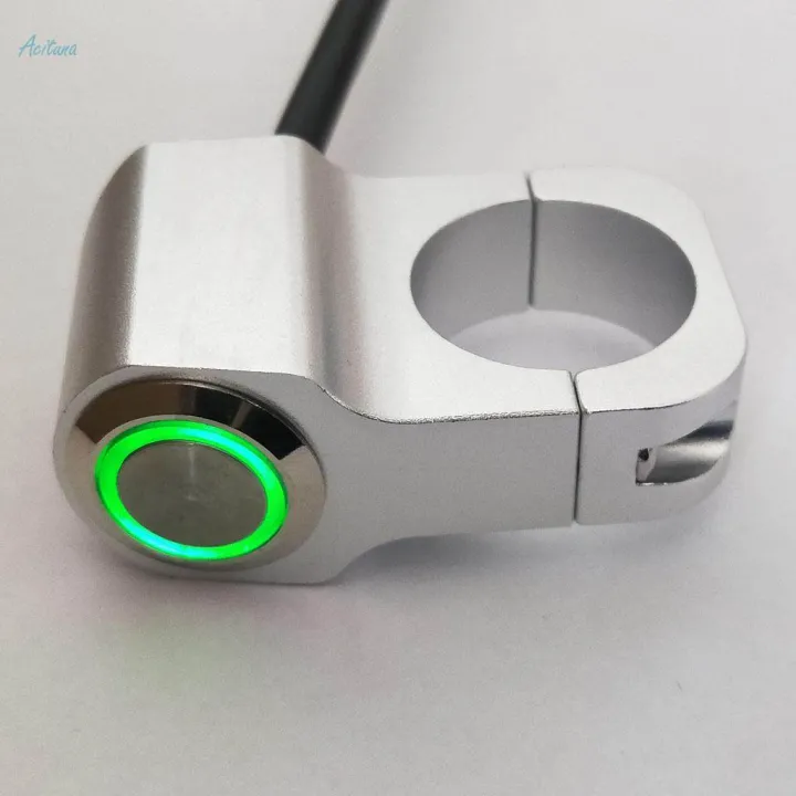 Aluminum Motorcycle Handlebar Light Switch Waterproof 25mm Green | Daraz.lk
