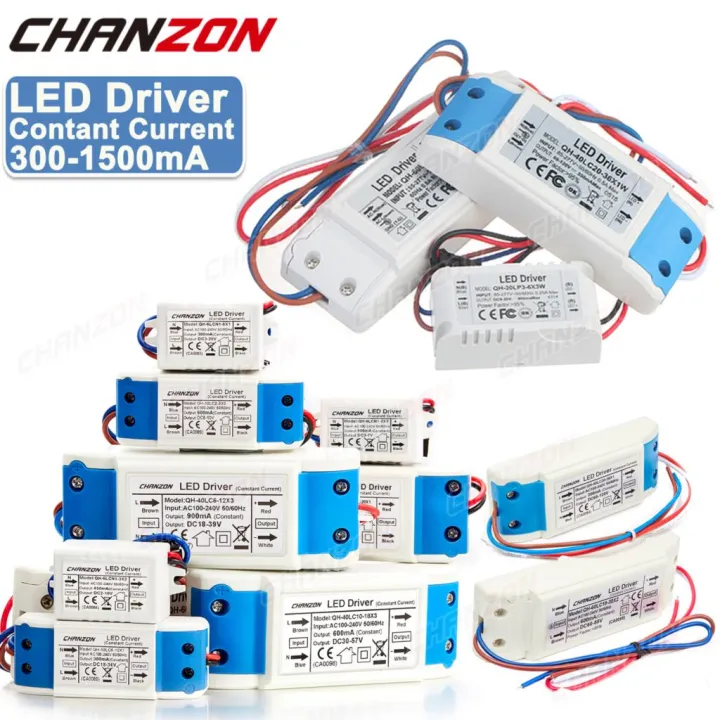Led Driver Adapter 6W 10W 20W 36W 50W 300Ma 450Ma 600Ma 900Ma 1500Ma ...