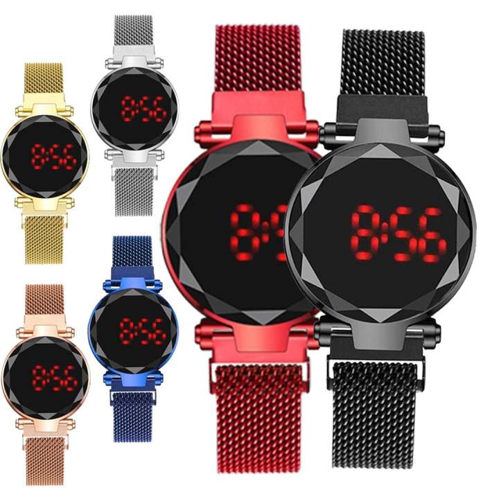 Luxury Ladies Led Watch | Daraz.lk