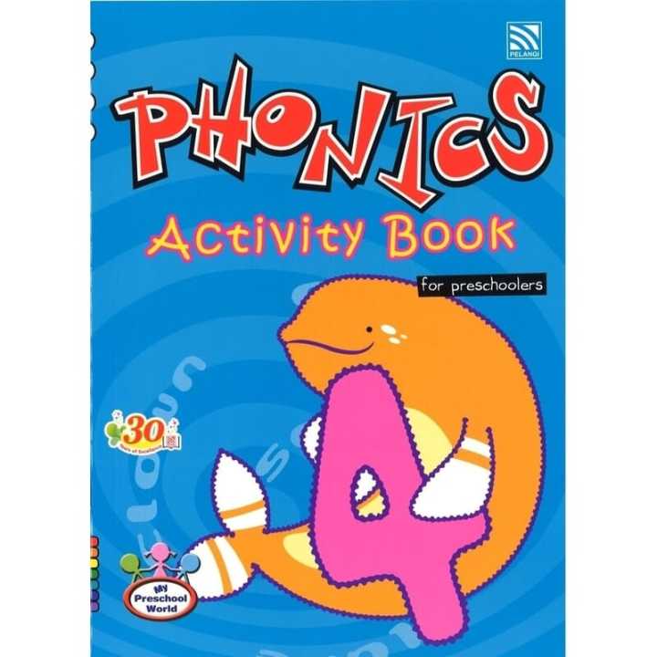 Phonics Activity Book For Preschoolers - 4 | Daraz.lk