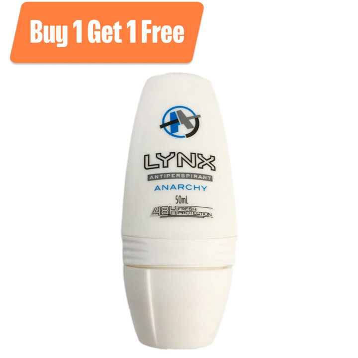 Lynx Anarchy Anti-Perspirant (Buy one get one free) | Daraz.lk