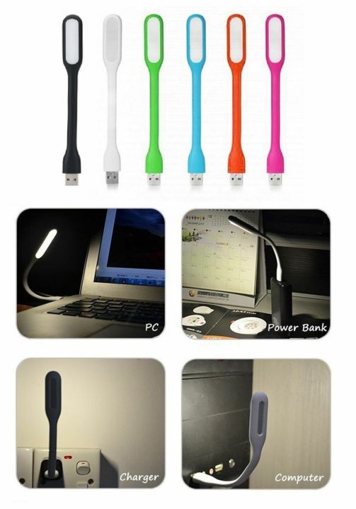 Flexible Bright Mini USB LED Light Computer Reading Lamp for Notebook PC Laptop | Daraz.lk