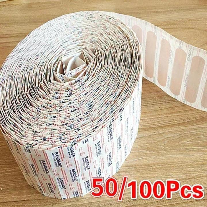 50/100PCS Breathable First Aid Bandage Band Aid Adhesive Wound ...