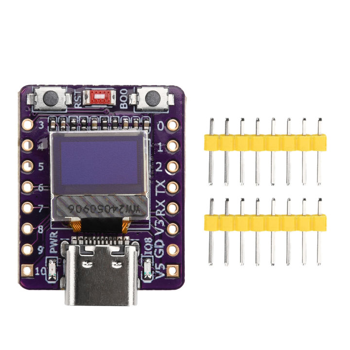 ESP32-C3 0.42-Inch Oled White Display BT Development Board Type-C ...