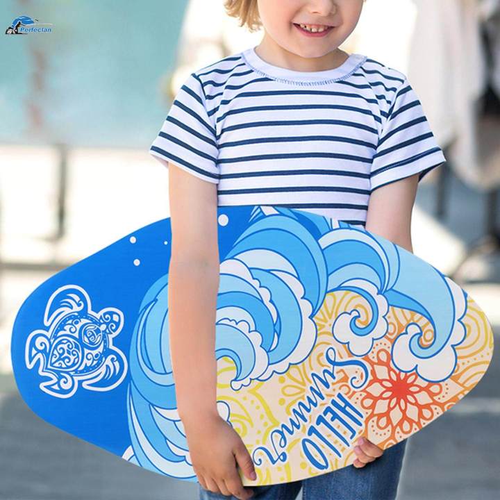 Summer Skimboard Wooden Skim Board Lightweight Stand up 30inch Small ...