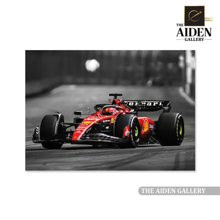 Formula 1 Tournament Race Car A4 Size (29.7 x 21 cm) Unframed Poster ...