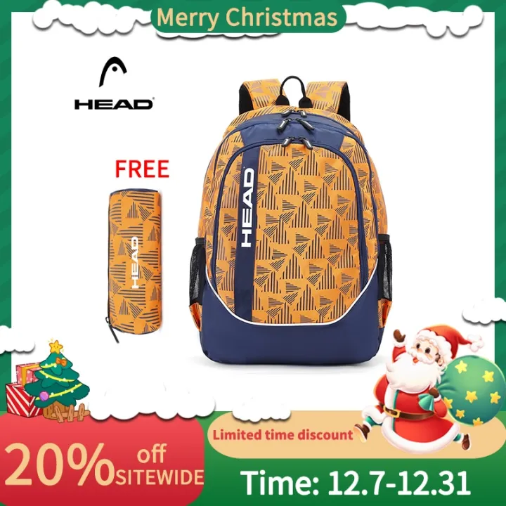 HEAD Men Boy’s Sport Gym Backpack,Waterproof School/College Book Bag ...