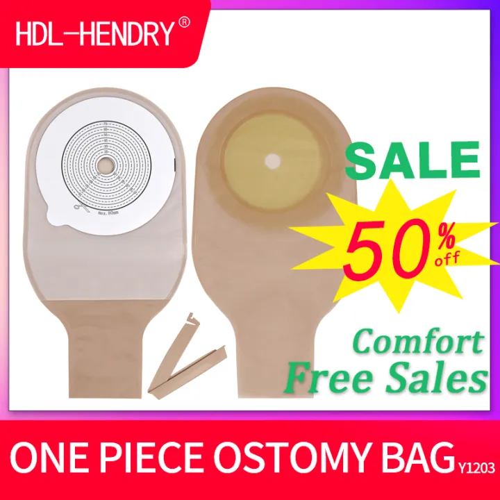 【linfang store】10 Pcs Colostomy Bags Breathable Mesh Material Ostomy ...