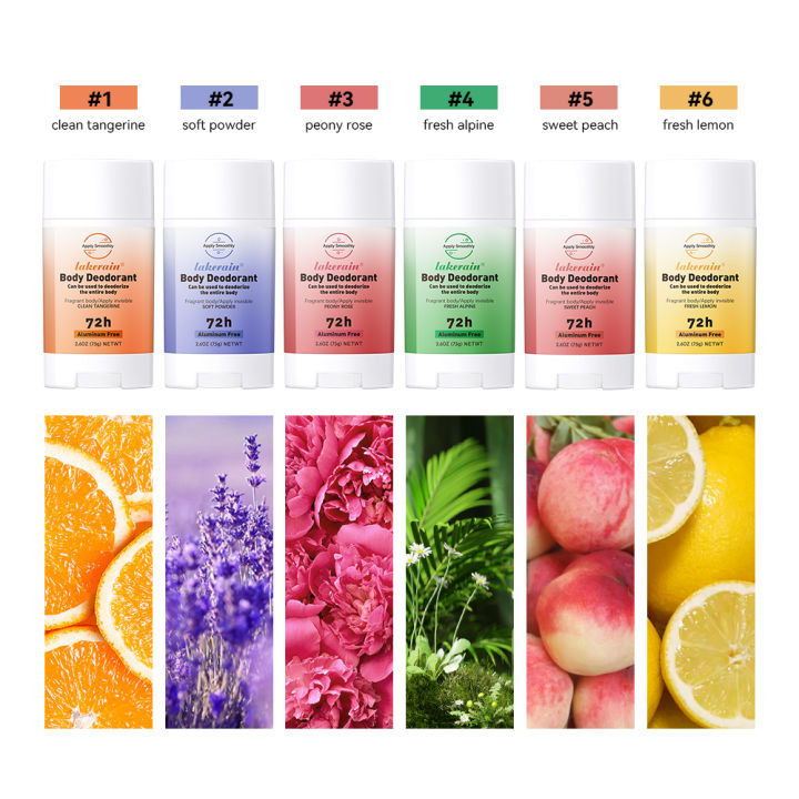 New Whole Body Deodorant Invisible Cream Stick 72 Hour Odor Control ...