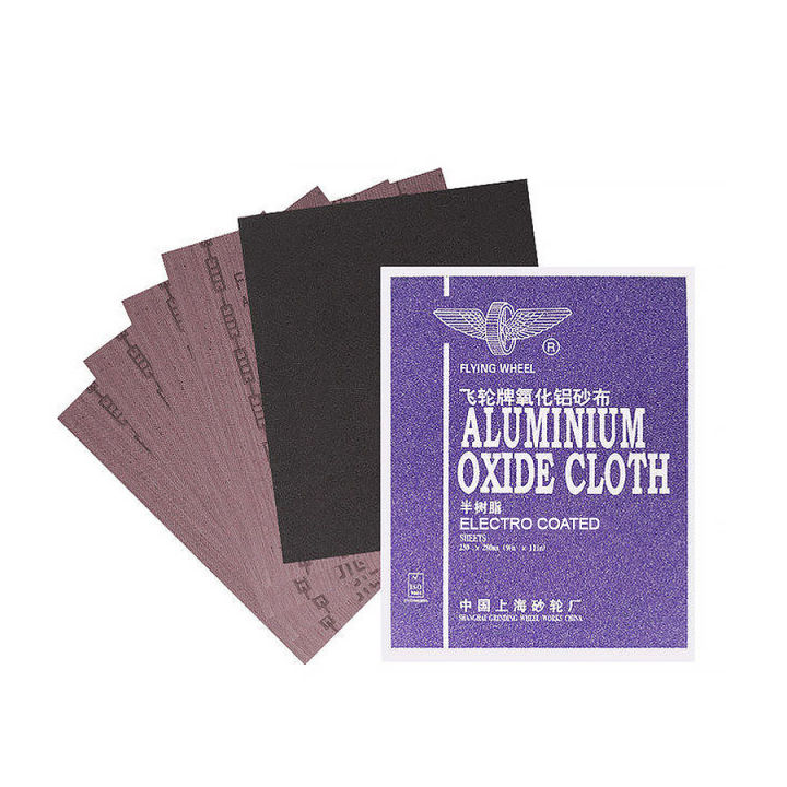 Aluminum Oxide Emery Paper Cloth Aluminium Sheets - Grit 120 - No. 0 ...