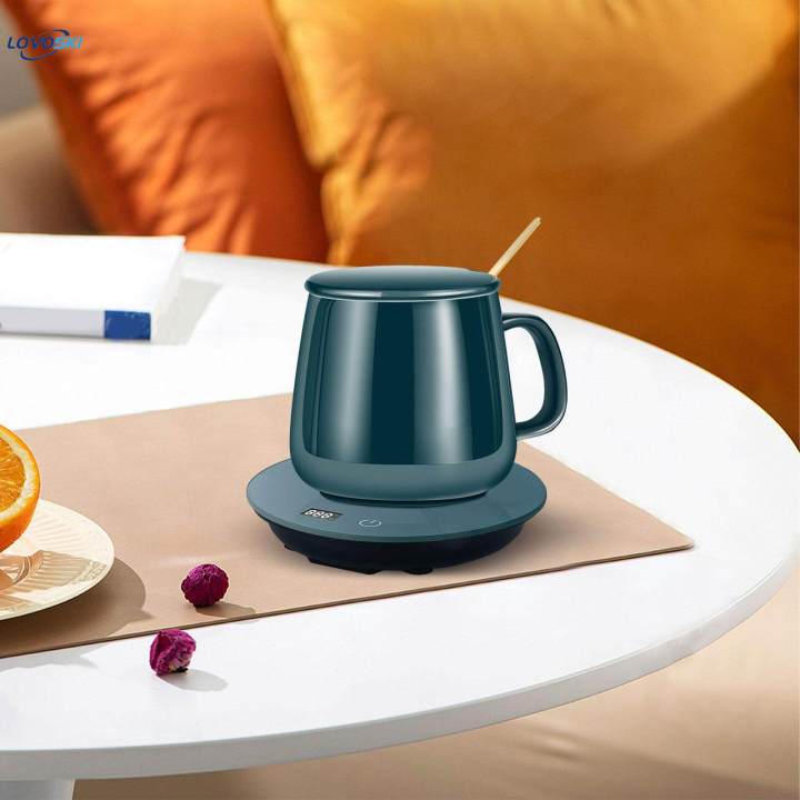 Smart Beverage Cup Warmer Heating Pad Milk Tea Water Heating Pad Cup ...