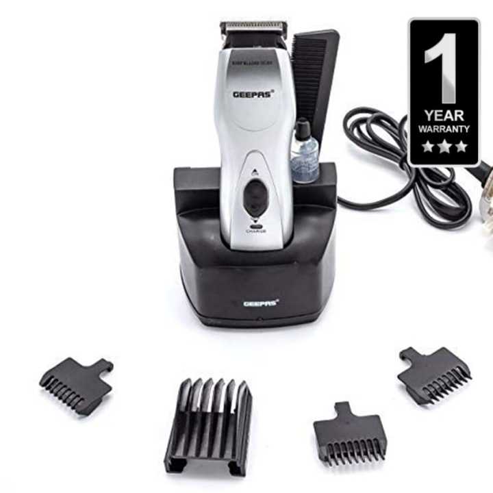 Geepas Rechargeable Trimmer With 5 Attachments - Gtr34c | Daraz.lk