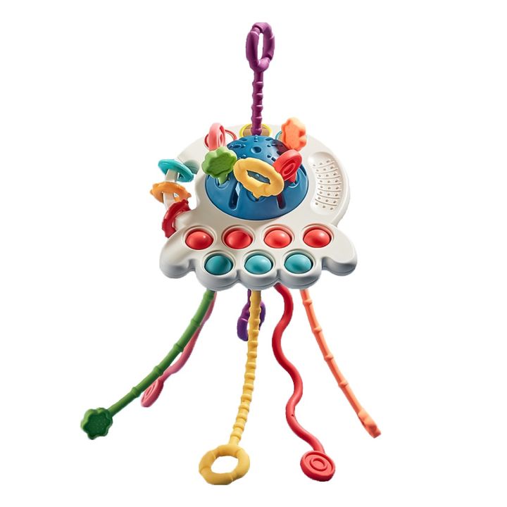 【Fanco Toy store】Pull Interactive Educational Toy Baby Developmental ...