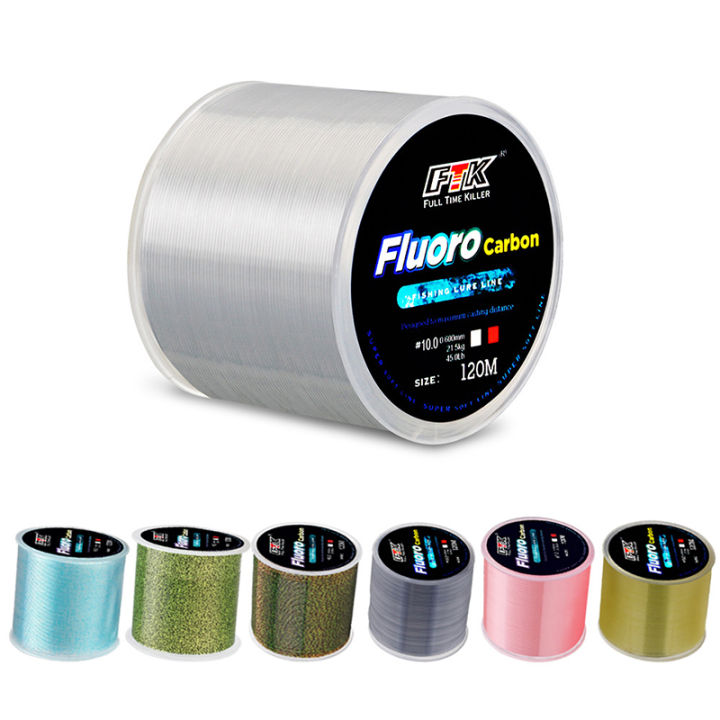 【Popular】120-meter Invisible Fishing Line, Speckled Fluorocarbon-coated ...