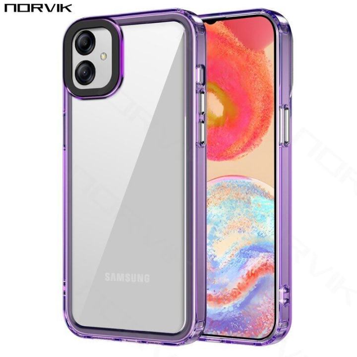 NORVIK For Samsung Galaxy A03/A04/A04e/A04s Phone Case Full Protection Shockproof Shell Anti ...