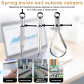 LKPCIGCXM Spring Inside Outside Divider Caliper Set 8-Inch Machinist ...
