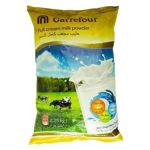 Carrefour Full Cream Milk Powder 2.25KG Pack from UAE Super Thick ...
