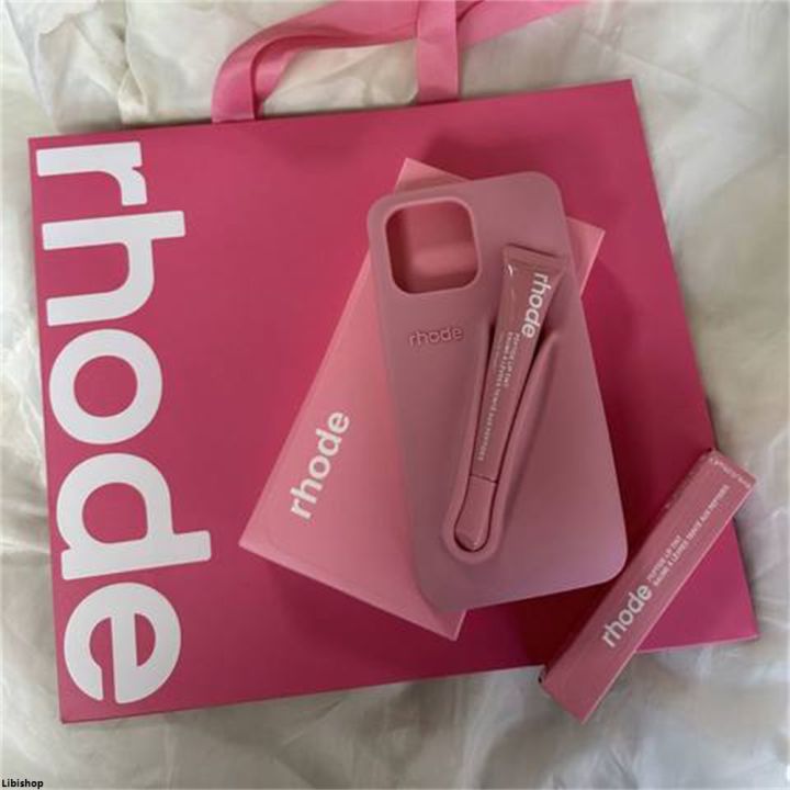 NEW LibishopPortable Rhode Lip Gloss Silicone Phone Case for iPhone 16 ...