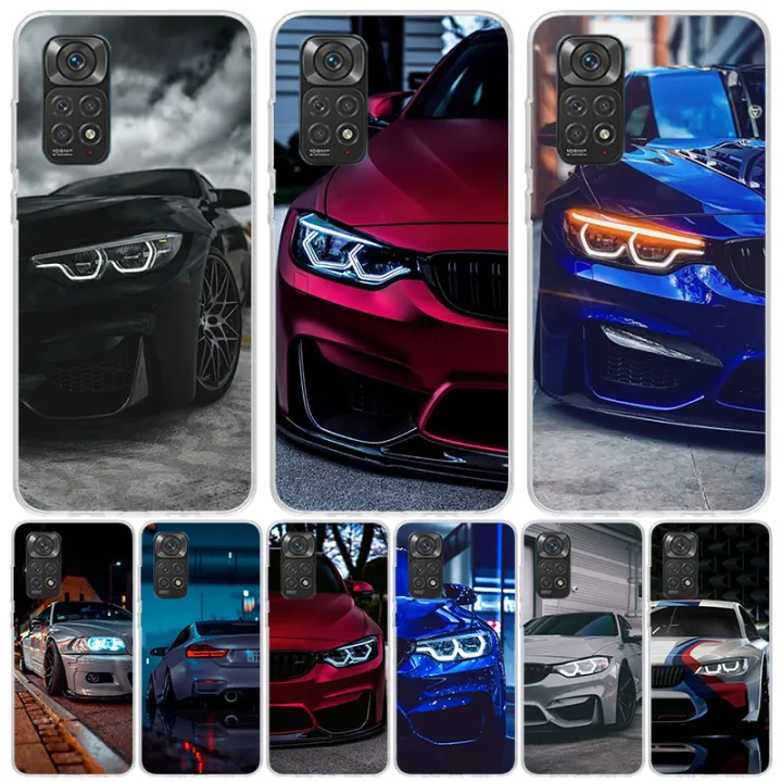 Blue Red Car for Bmw Case Phone Cover for Xiaomi Redmi Note 13 12S 12 ...