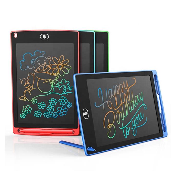 Multi Color LCD Writing Tablet for Kids and Adults 8.5 inch | Daraz.lk