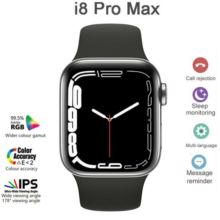 Smart Watch I8 Pro Max Answer Call Sport Fitness Tracker Custom Dial ...