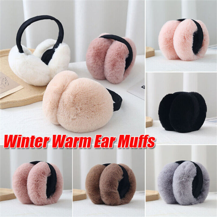 Cosy Ear muffs Plush and comfortable Winter Outdoor Girls earmuffs ...
