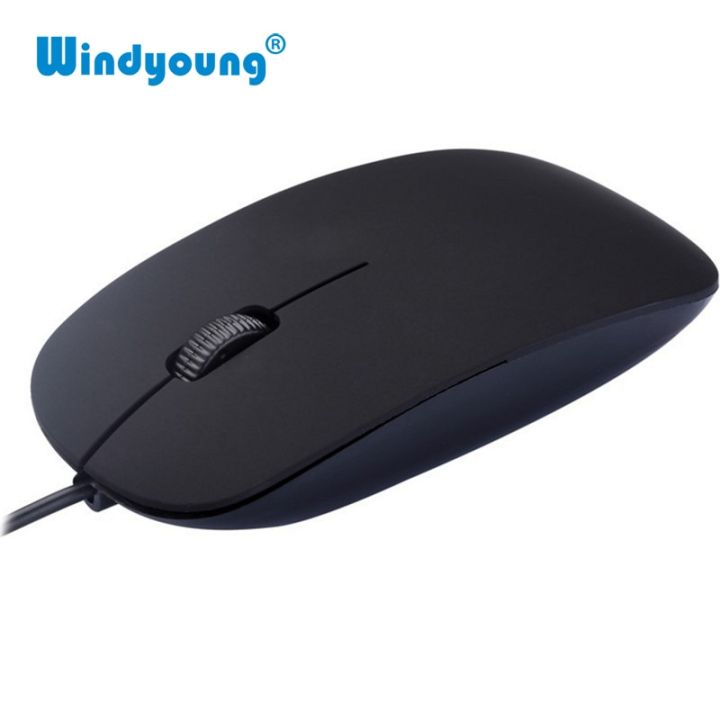 Ultra Thin Mini USB Wired Mouse Optical 1200DPI Ergonomic Gamer 3D Mice ...