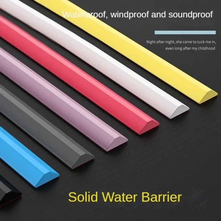 Bathroom Water Stopper Water Retaining Bendable Strip Dry Wet ...