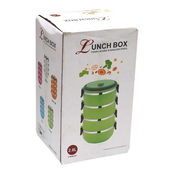 Plastic Lunch Box 2800Ml | Daraz.lk