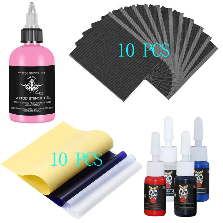 Tattoo inks Stencil tattoo Magic Gel Non-Toxic Tattoo Thermal Copier ...