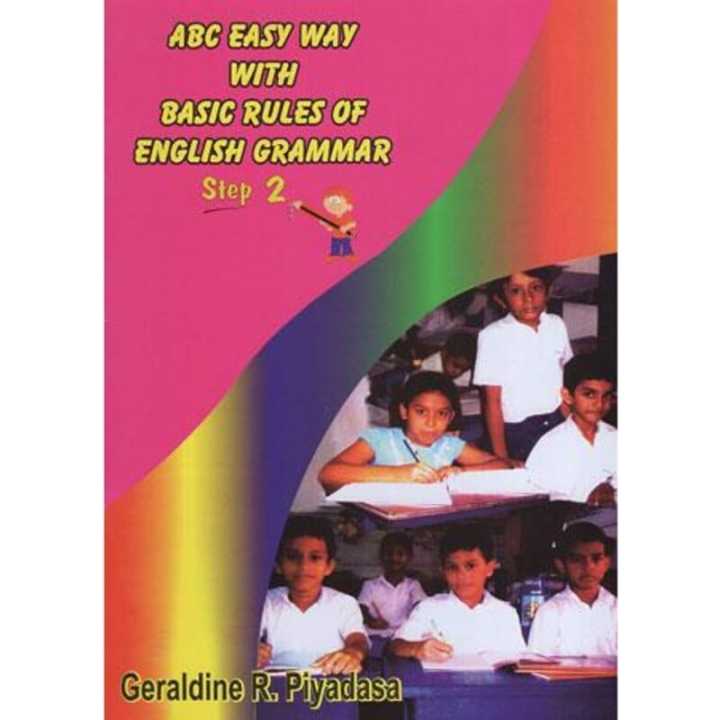 ABC Easy Way With Basic Rules Of English Grammar Step 2 | Daraz.lk
