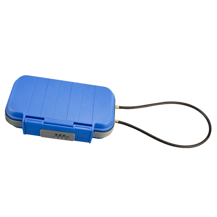 NCANRUI Portable Safe BoxTravelSafe Box Large Capacity Security Lockbox ...