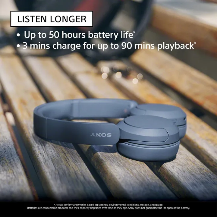 Sony WH-CH 520 Wireless On-Ear Headset with Microphone |Bigbozz.lk.lk ...
