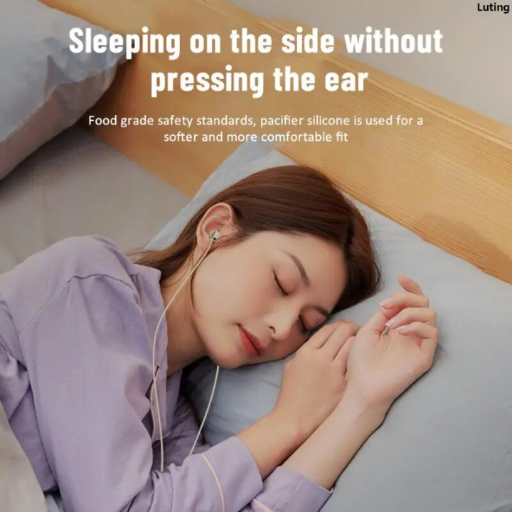 LutingLuxury Durable Anti Noise Earphones In Ear Sleep Earphones 15.00g ...