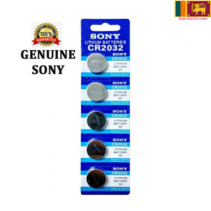 5pcs CMOS Battery CR2032 Lithium Batteries 3V 2032 for Computer ...