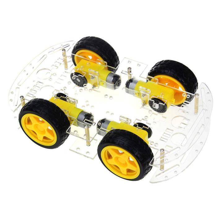 4WD Smart Robot Car Chassis Kits for arduino | Daraz.lk