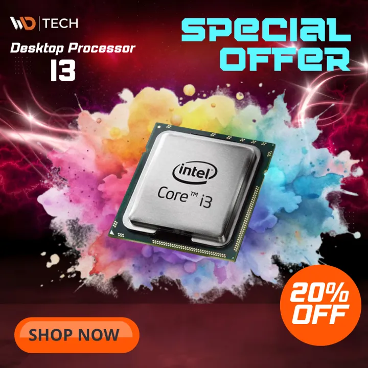 Intel Core i3 Desktop Processor - 2nd 3rd 4th 6th 7th 8th 9th 10th 11th Gen CPU | Daraz.lk