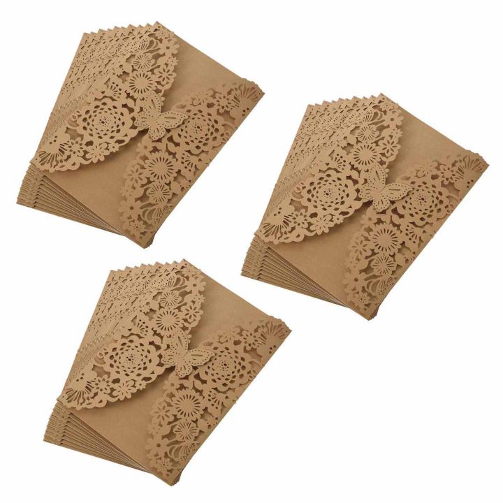 NXFDSIOZ 30Pcs/Set Delicate Carved Butterflies Romantic Wedding Party ...