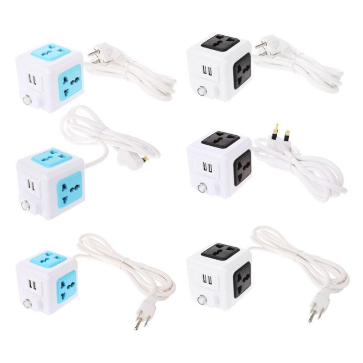 Smart Home Cube EU / UK Plug Outer Extension Adapter Universal | Daraz.lk