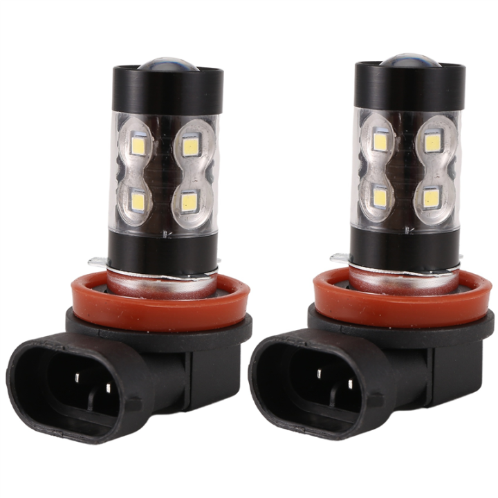 2-Pack High Power 50W Super Bright H11/H8 10-SMD Led Lights Bulbs For ...