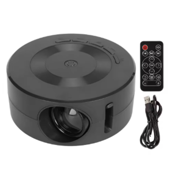 Spreeshop Mini LED Projector 1080p Built in Speaker Portable Small Home ...