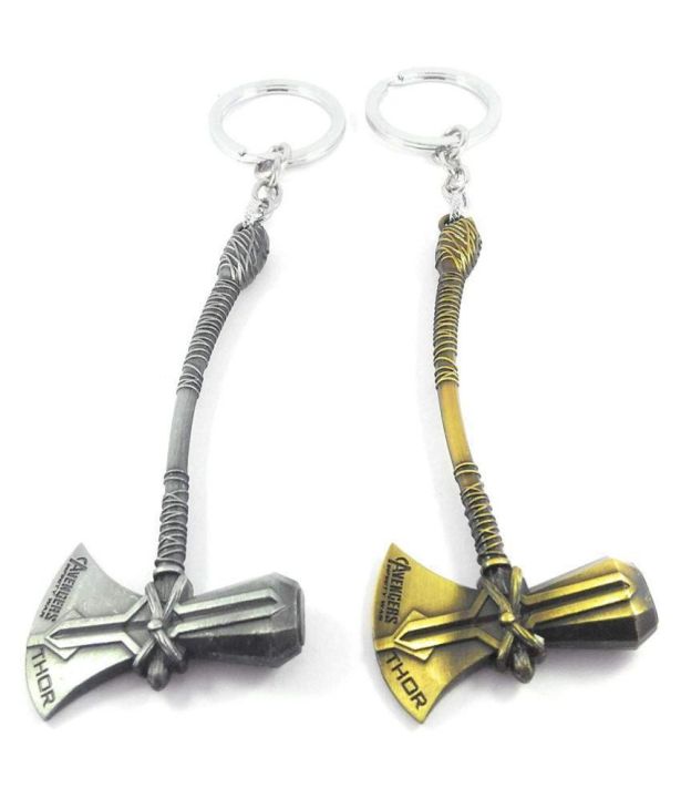 Stormbreaker Keychain Axe Keychain Thor Hammer Keychain Hammer Key Ring ...